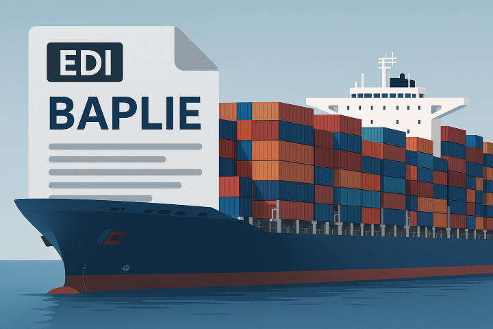 Container Ship's Baplie *.edi File - Ship Load Mate