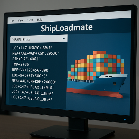 Ship Loading Software - Ship Load Mate